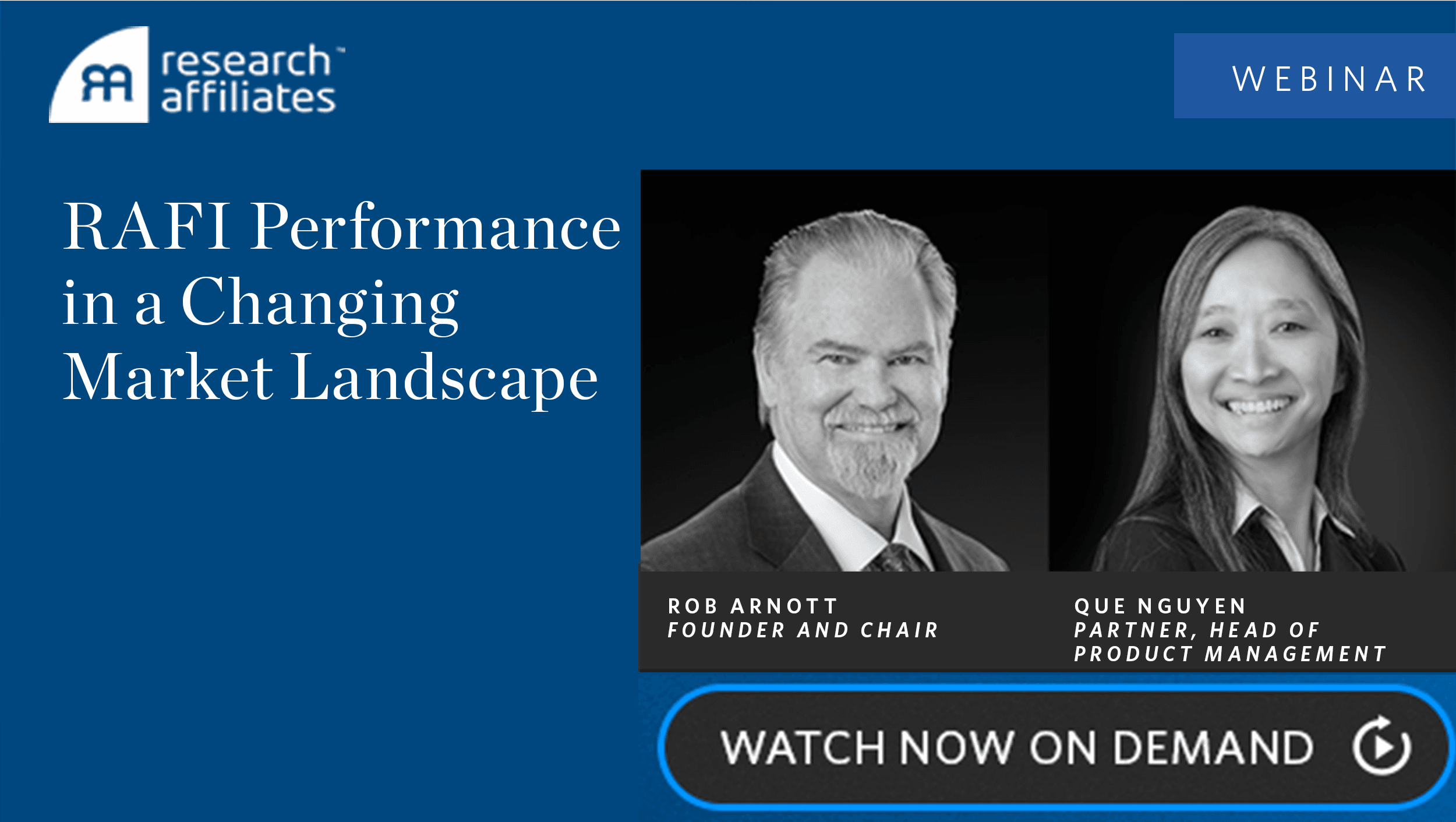 RAFI Performance in a Changing Market Landscape | Research Affiliates